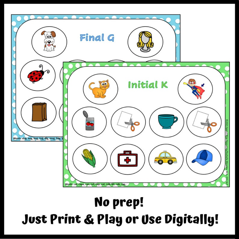 CV and CVC Word Smash Mats: Early Sounds Articulation, Apraxia Speech ...