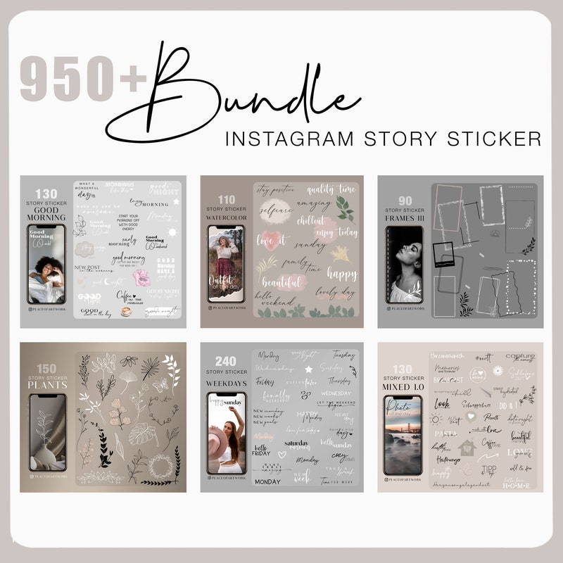 Frames on Insta Story - Etsy