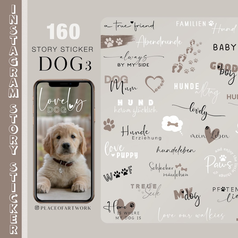 Stickers de perros - Etsy México