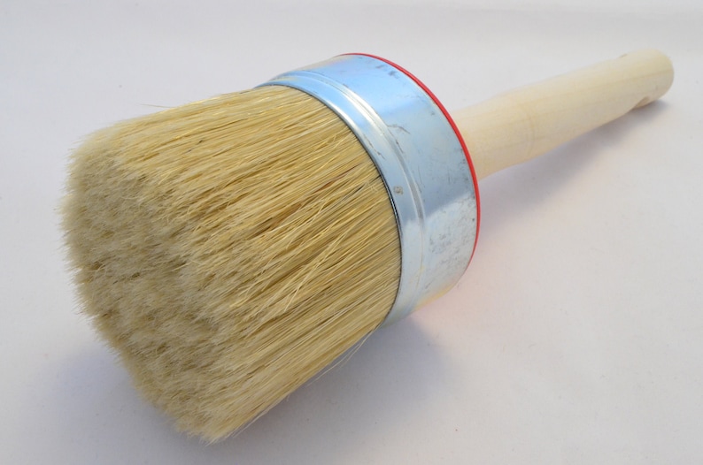 Round Paint Brush. Various Sizes to Chose From. Shabby Chic Chalk Paint ...