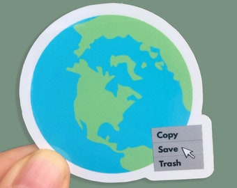 Mountains Protect the Planet Sticker: Save the Earth Decal - Etsy
