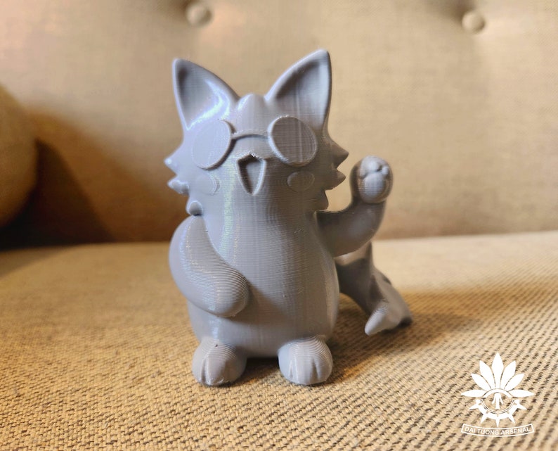 Lucky Gojo Cat 3D Printed Figure - Etsy