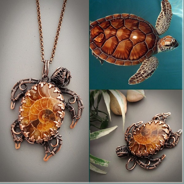 Mens Turtle Necklace - Etsy