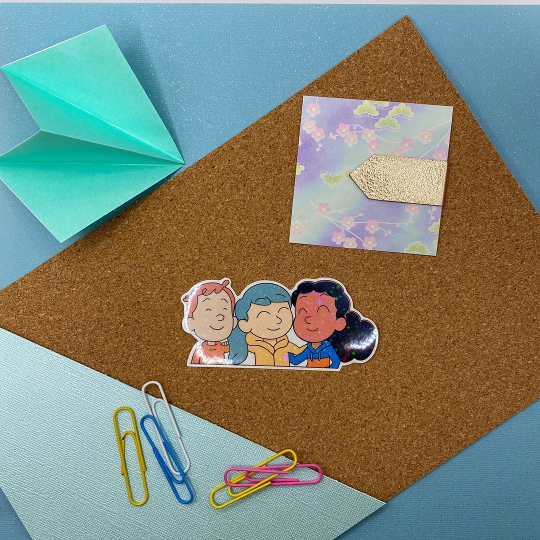 Hilda and Friends Hilda David and Frida Hilda Stickers - Etsy