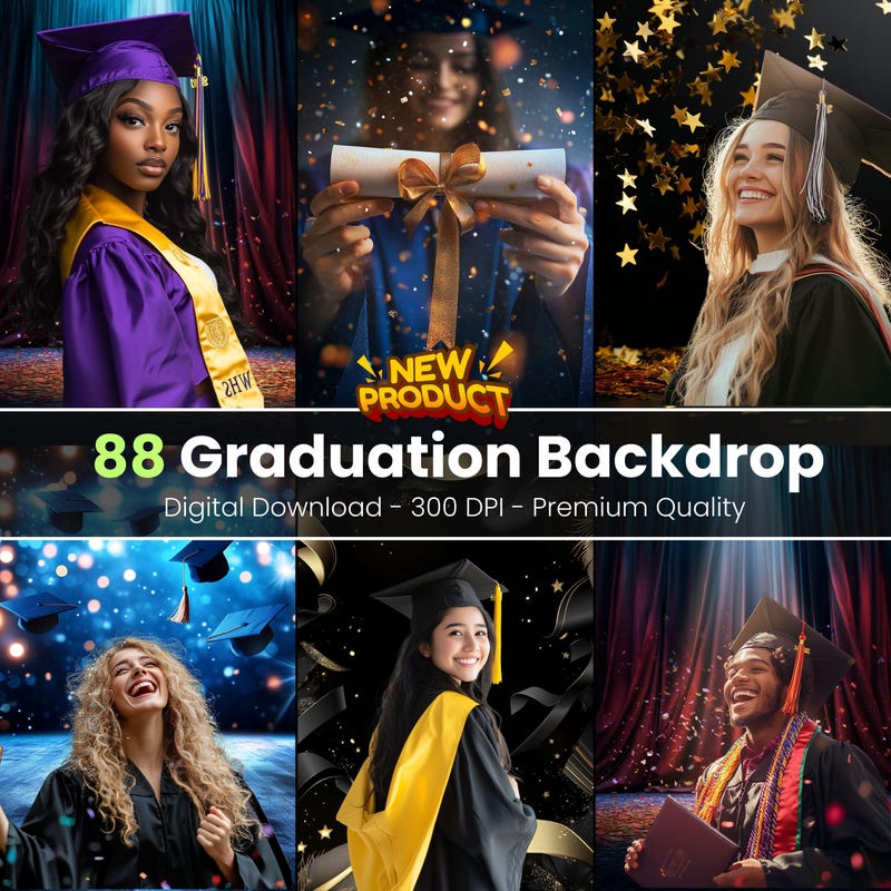 Graduation Photo Backdrop - Etsy
