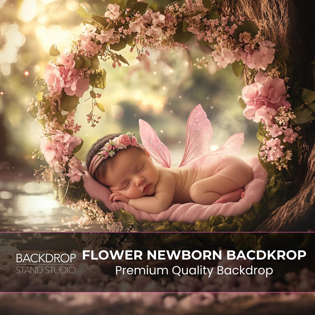 Newborn Backdrop | Newborn Photography Prop for Holiday Photoshoots ...