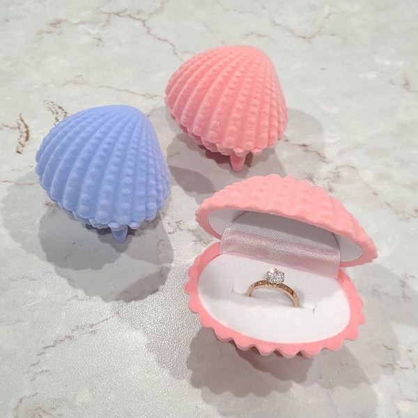 Seashell Ring Box - Etsy