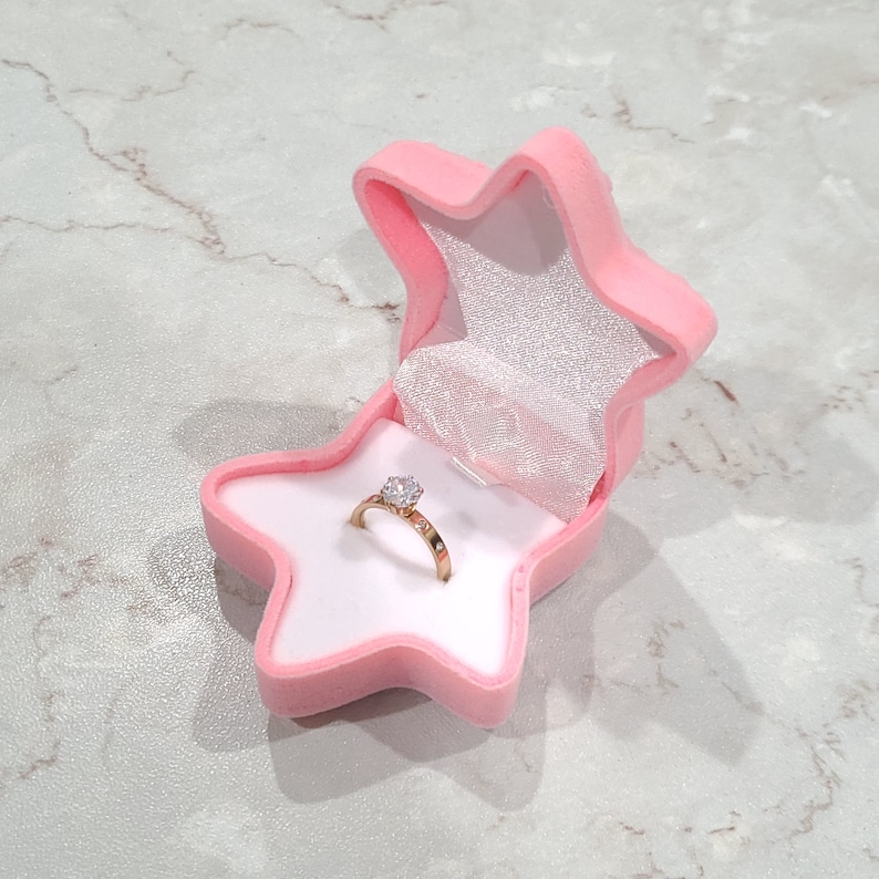 Sea Star Ring Box | Gift Box | Jewelry Box | Proposal Box | Ring Box ...