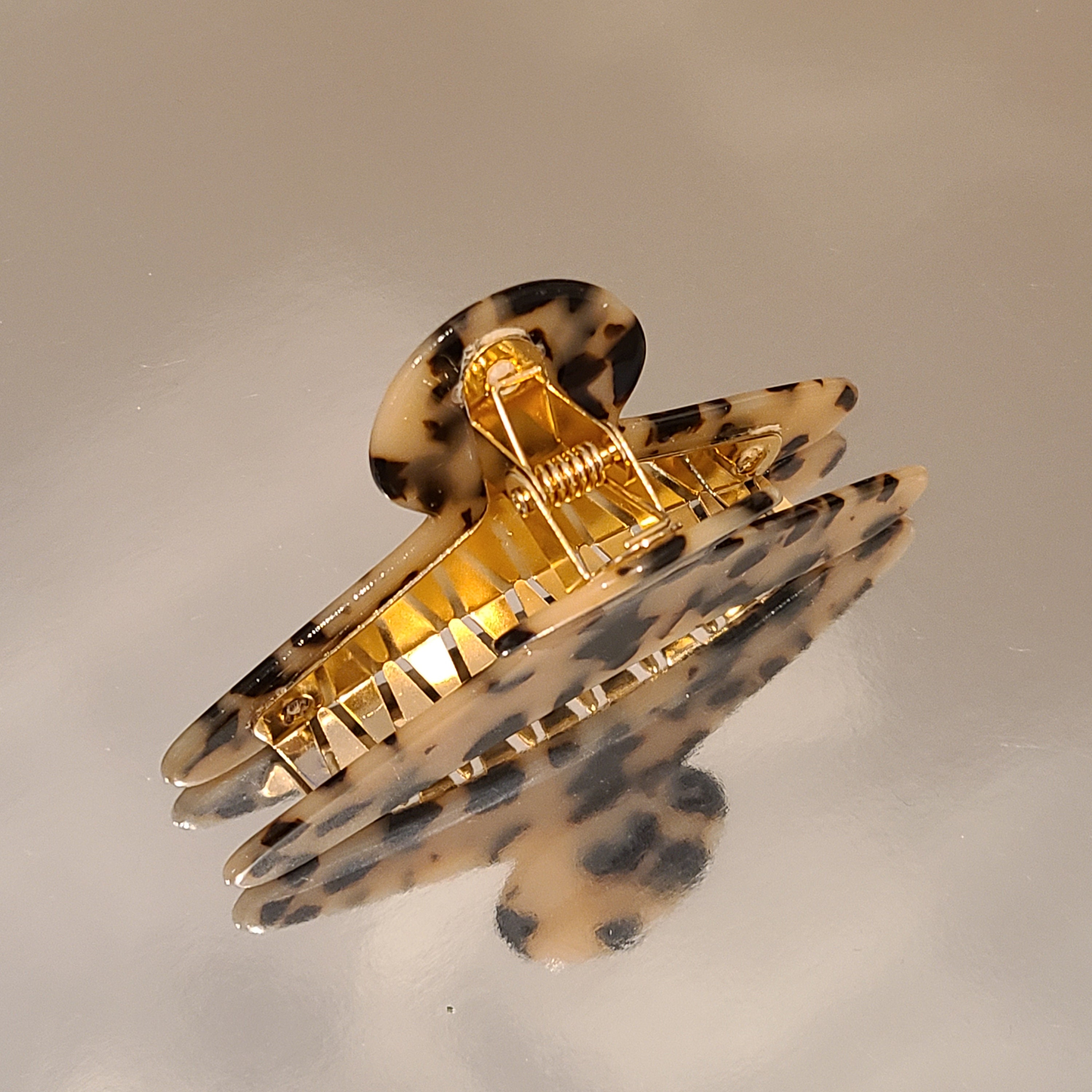 French Hair Claw Large Tortoise Shell Acetate Jaw Clip | Etsy