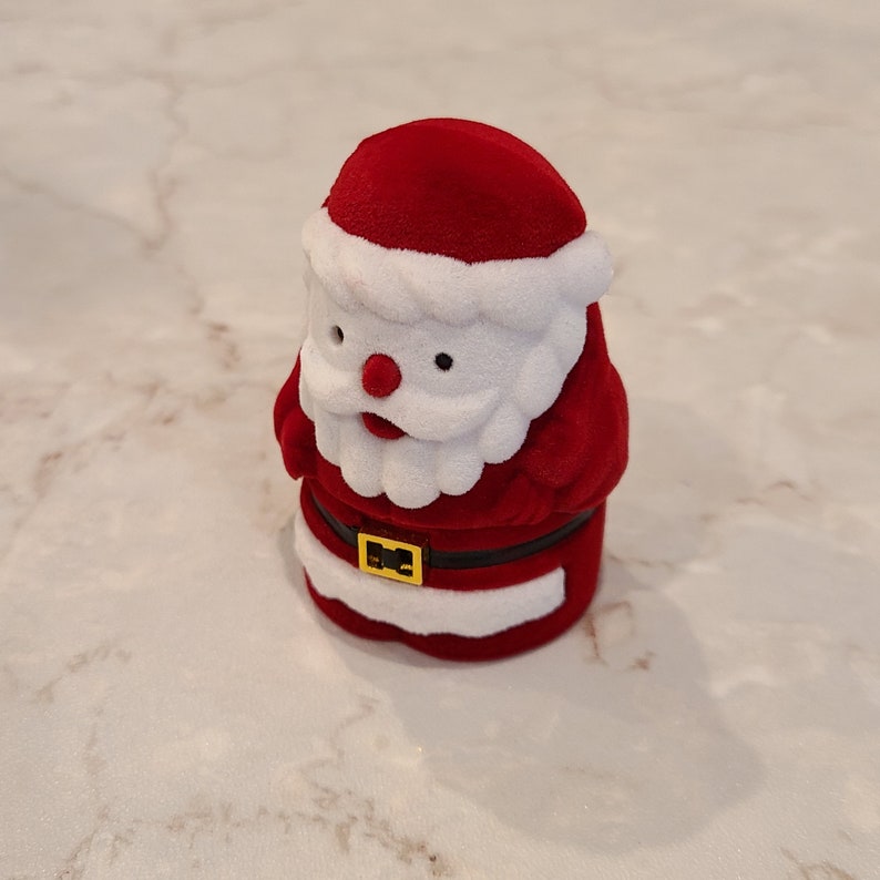 Santa Ring Box Gift Box Jewelry Box Proposal Box Ring - Etsy