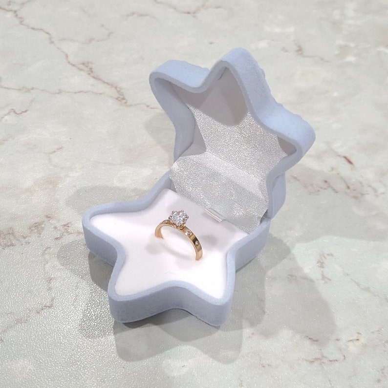 Sea Star Ring Box | Gift Box | Jewelry Box | Proposal Box | Ring Box ...