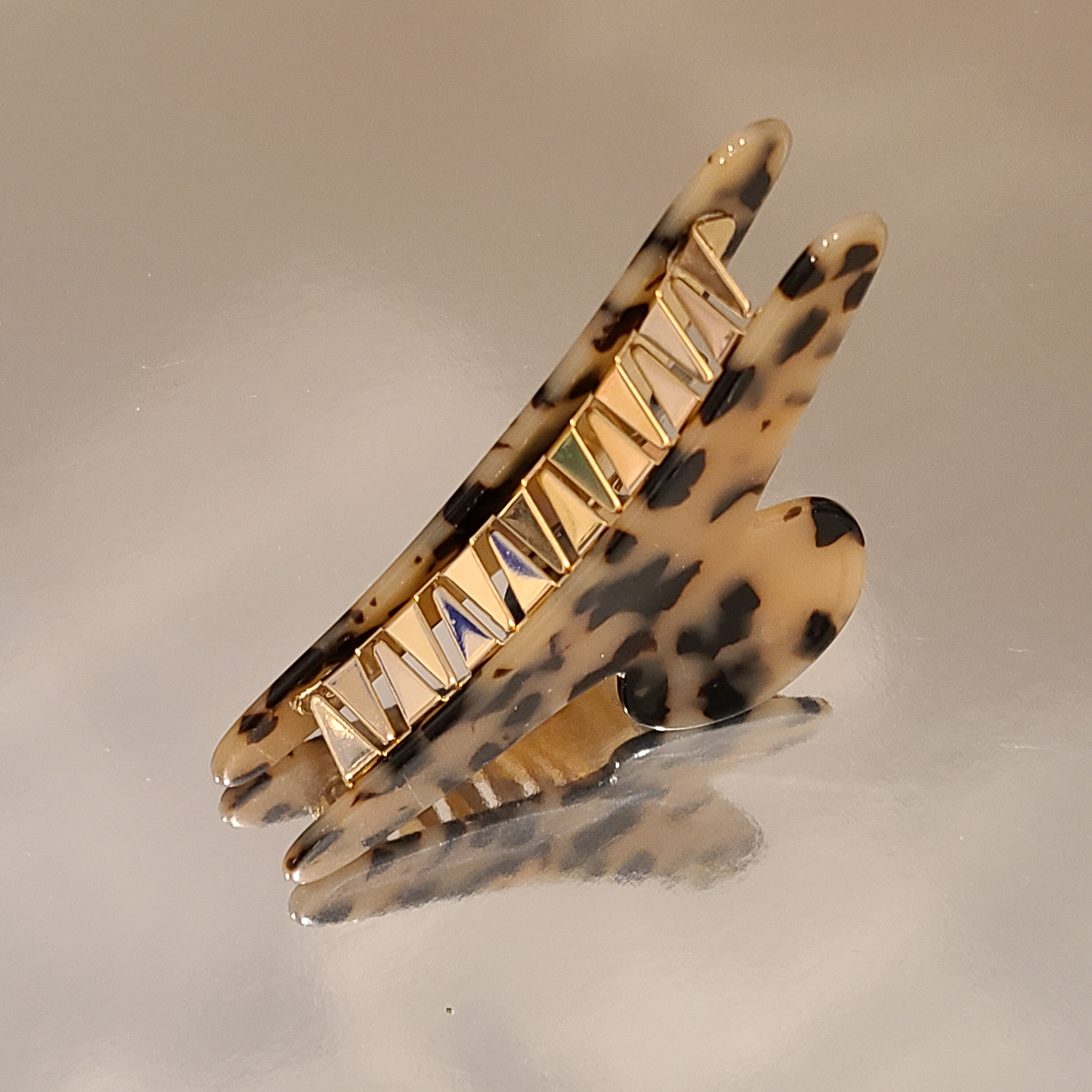 French Hair Claw Large Tortoise Shell Acetate Jaw Clip | Etsy