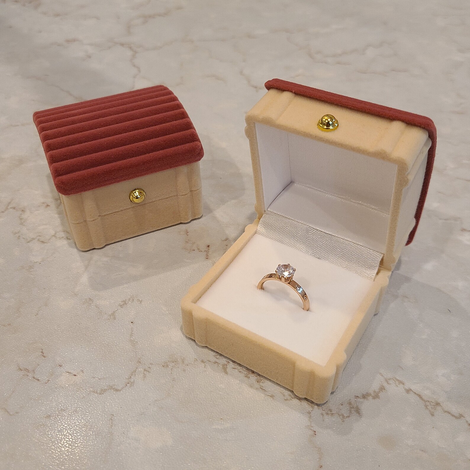 Farm House Ring Box Gift Box Jewelry Box Proposal Box - Etsy