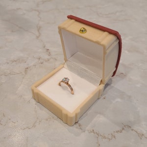 Farm House Ring Box | Gift Box | Jewelry Box | Proposal Box | Ring Box ...