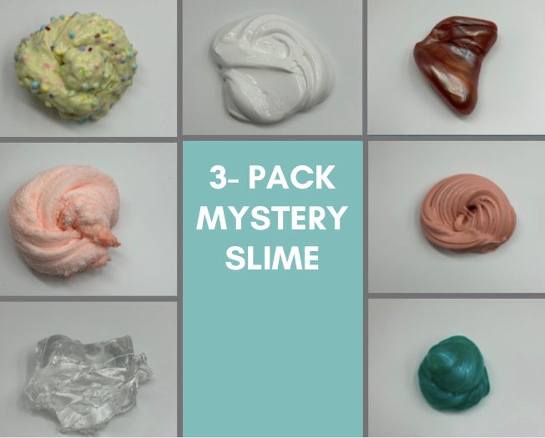 3-pack Mystery Slime Bundle - Etsy