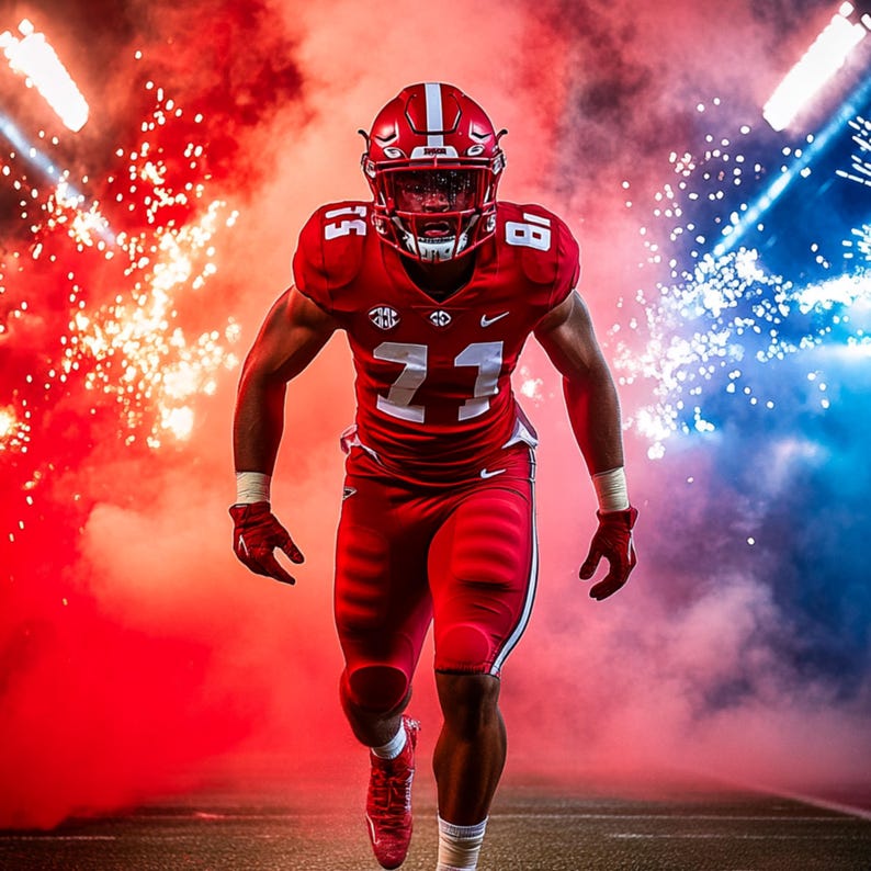 100 Football Photography Backdrops: Sports Banner & Senior Portraits ...