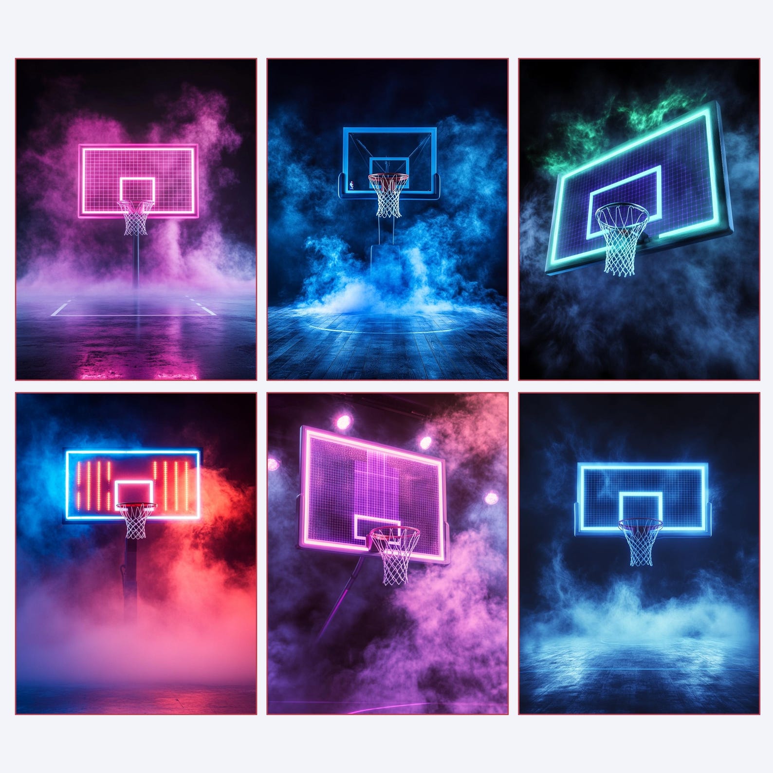 54 Basketball Digital Backdrops for Sports Photography, Basketball ...