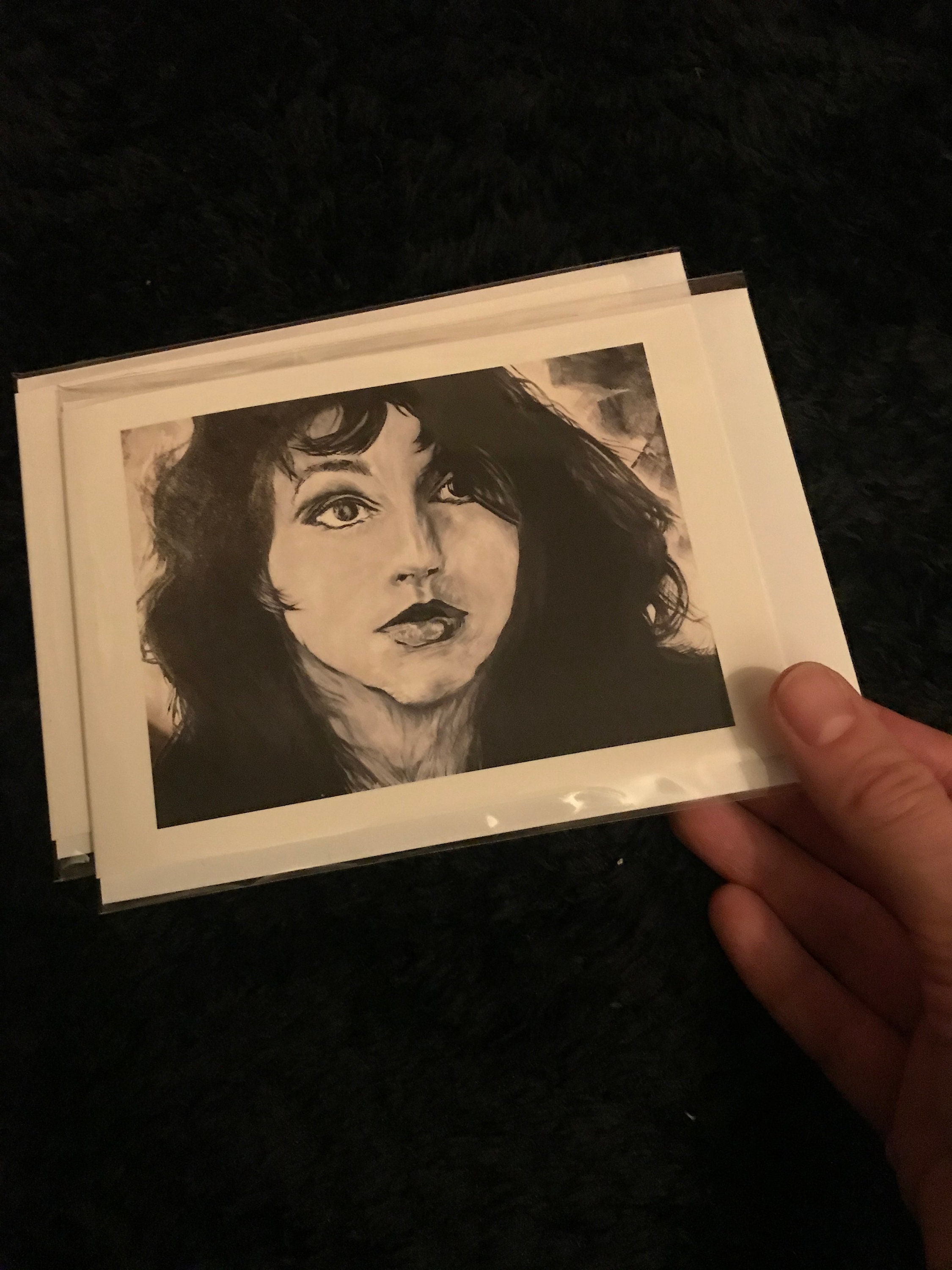 Kate Bush Greeting Card Digital Print - Etsy