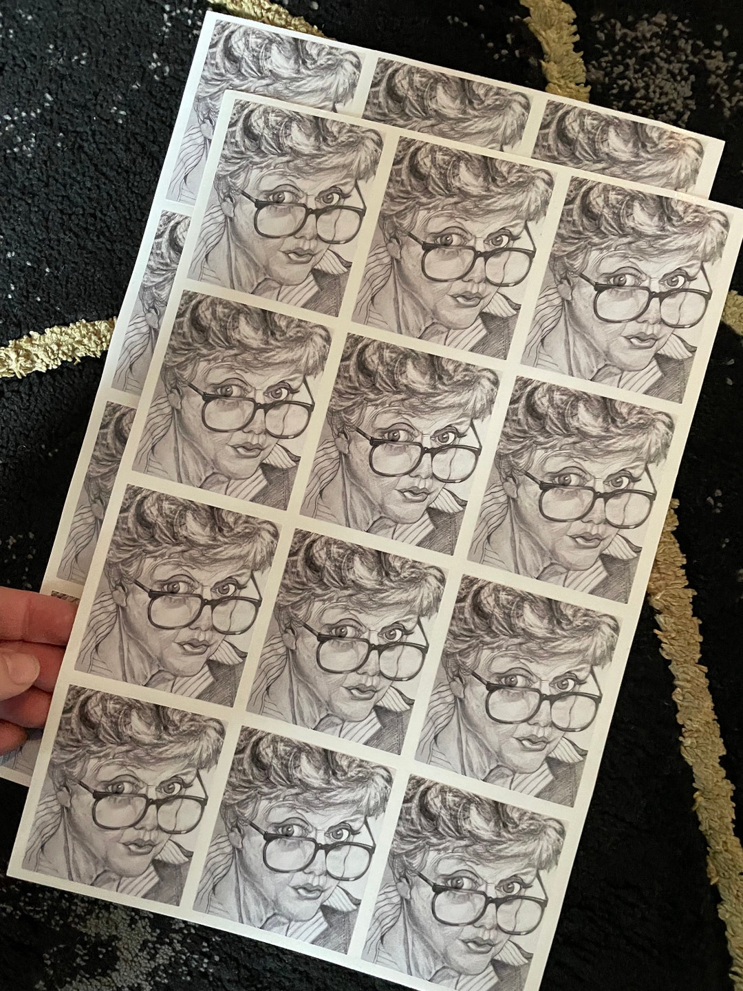 Jessica Fletcher Stickers Digital Print - Etsy