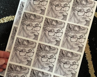 Jessica Fletcher Murder She Wrote Illustration Art Print - Etsy UK