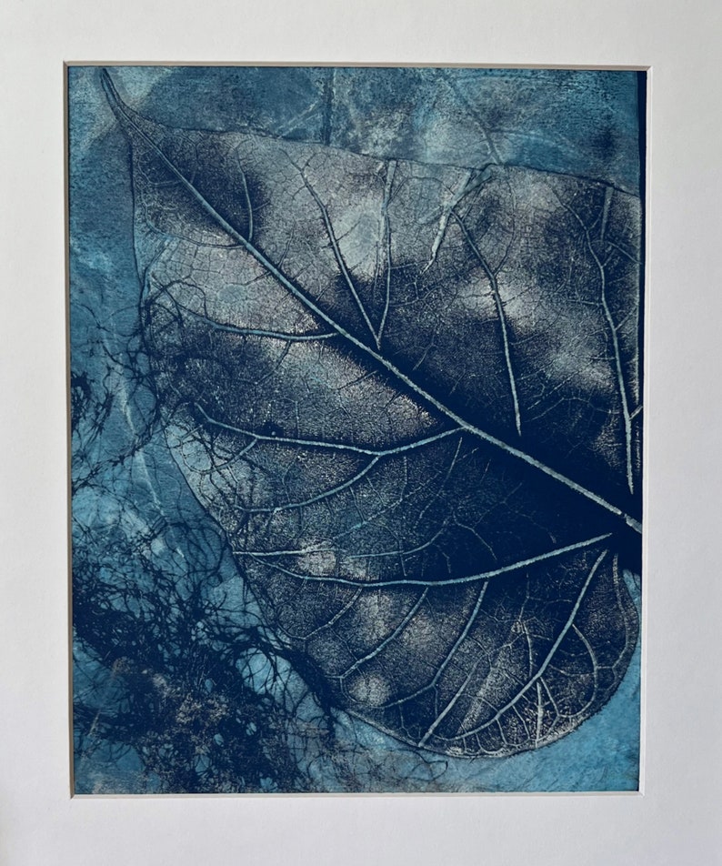 Original Mono Print | Fine Art Print Making | Botanical Garden Series ...