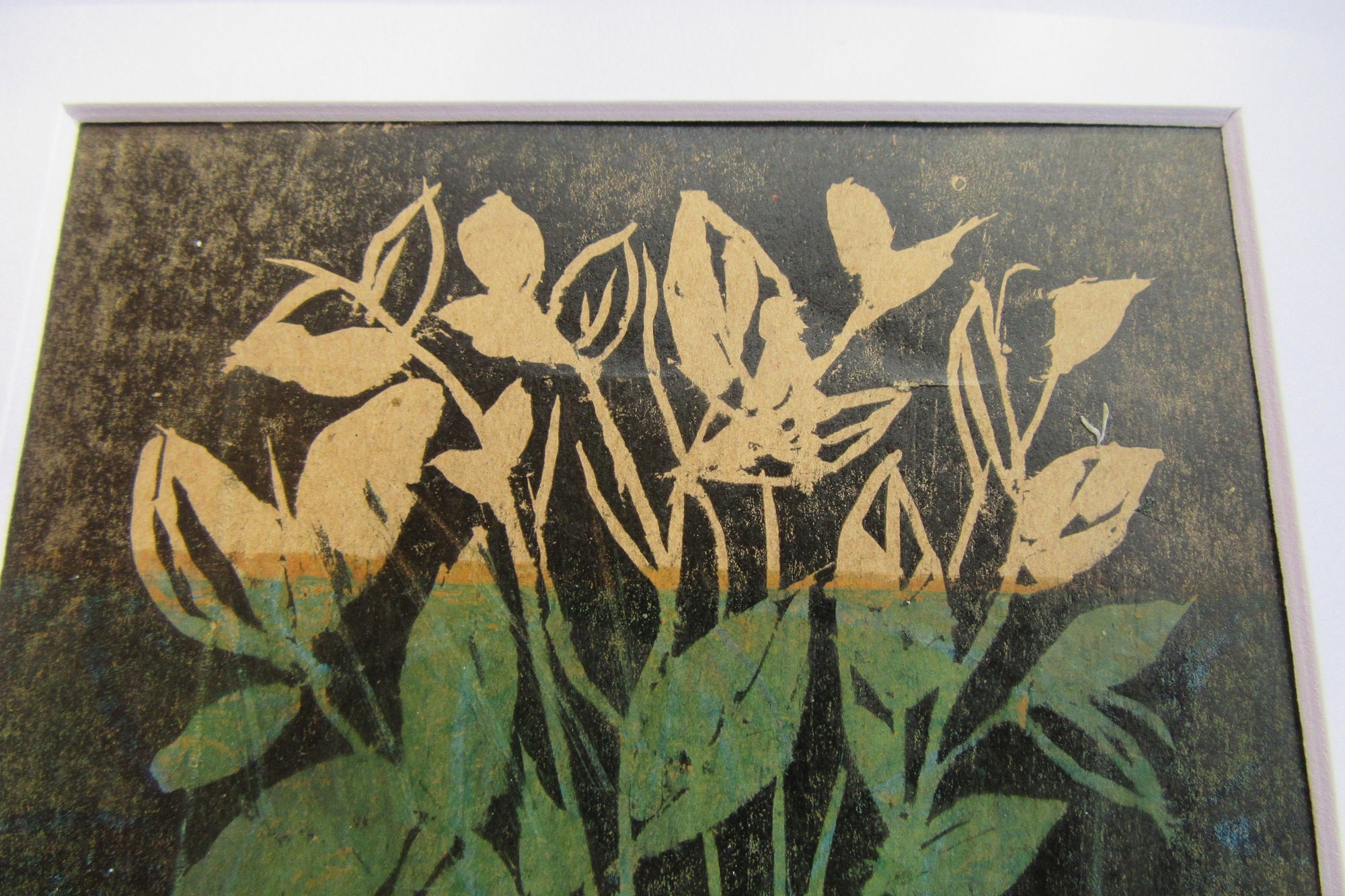 Original Monoprint| Fine Art Printmaking| Still Life Series| #70 | 8