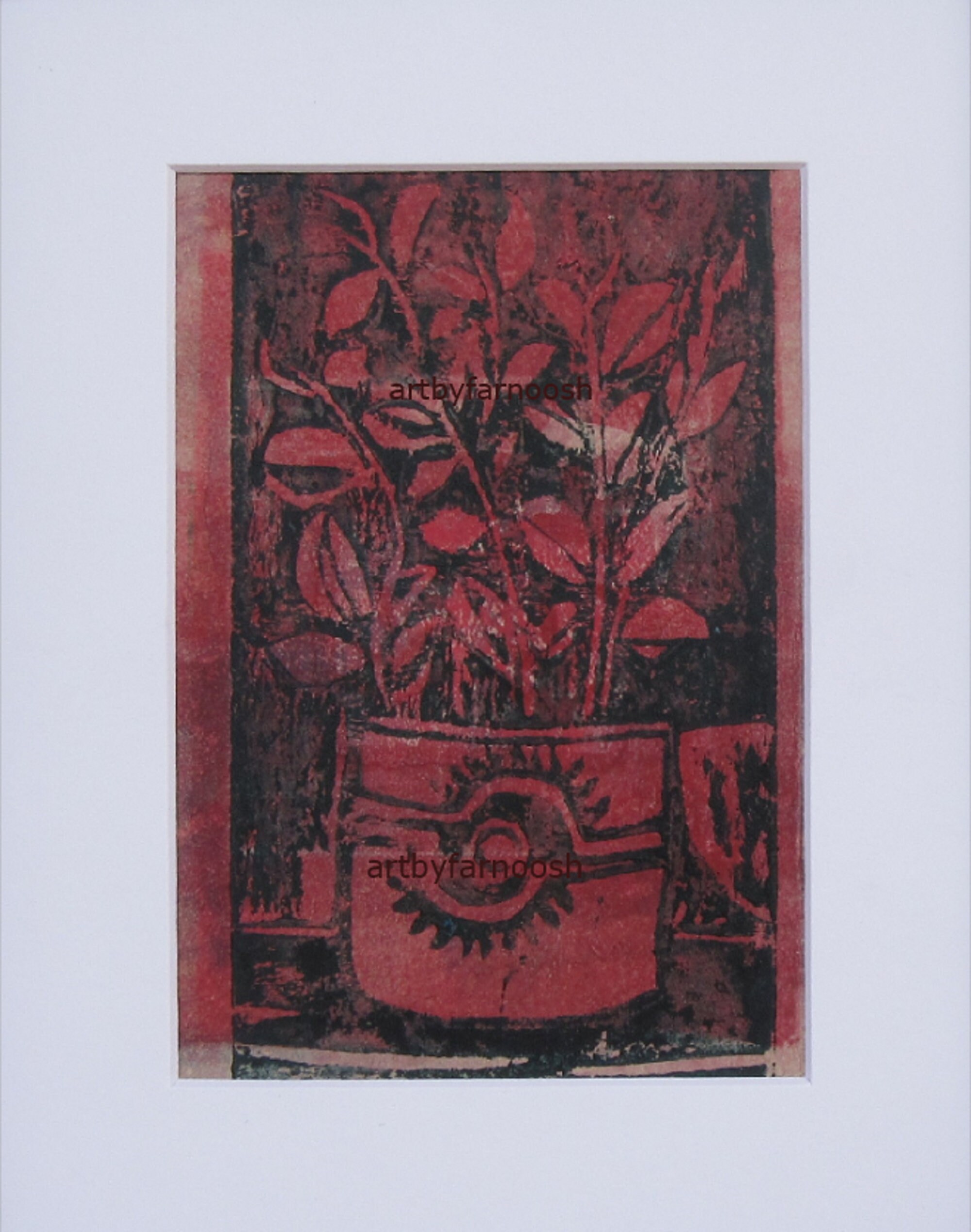 Original Monoprint| Fine Art Printmaking| Still Life Series| #36 ...