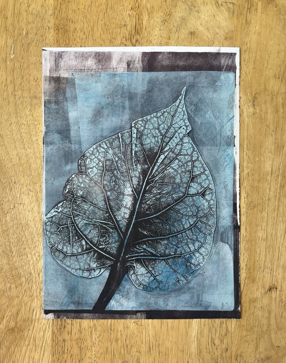Original Monoprint Fine Art Printmaking Botanical Garden Series6 11x 14 ...