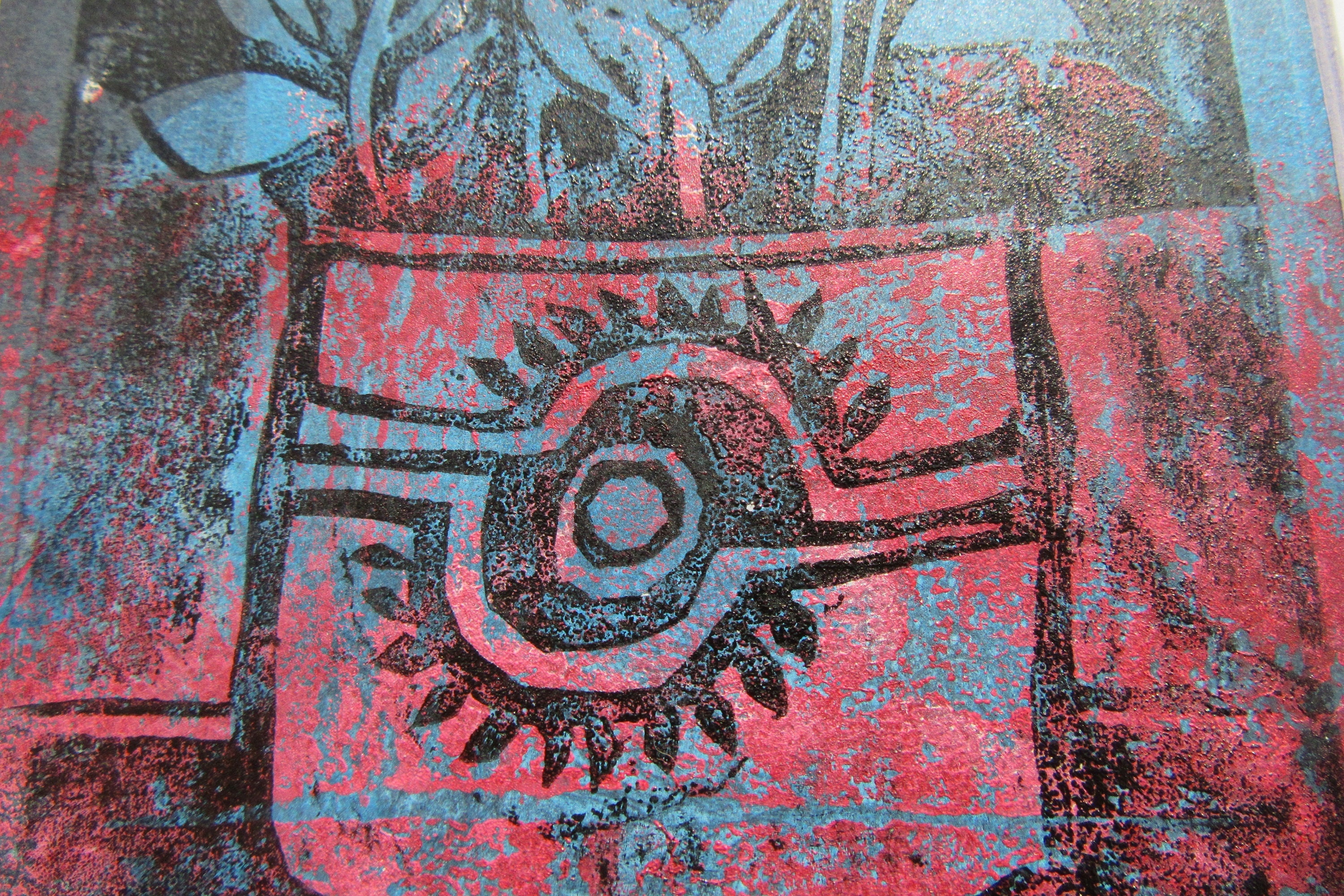 Original Lino print, Fine art print making, Still life series #18, by ...