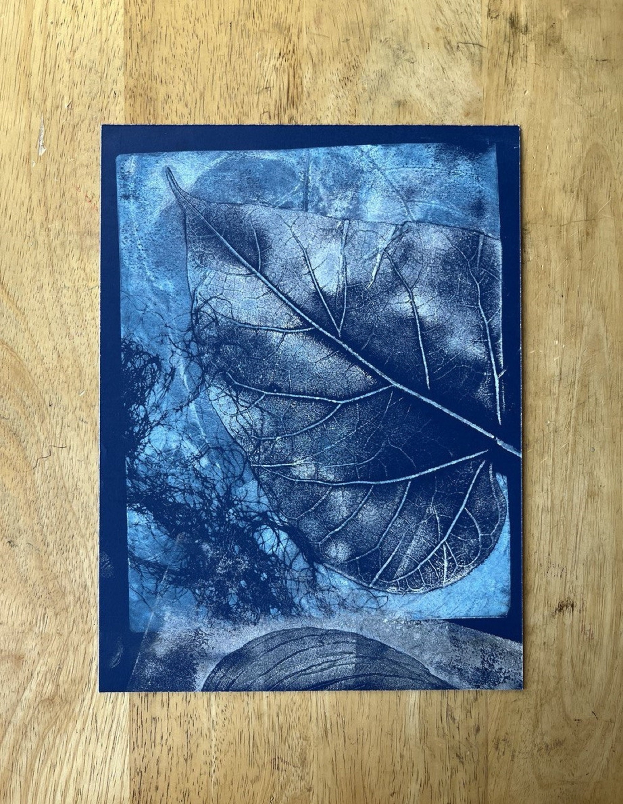 Original Mono Print | Fine Art Print Making | Botanical Garden Series ...