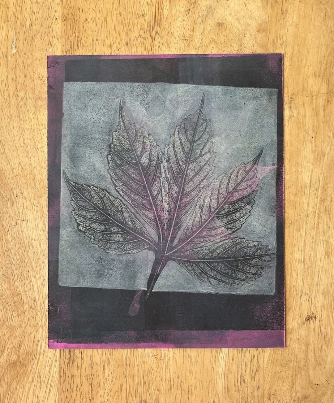 Original Monoprint| Fine Art Printmaking| Botanical Garden Series|#19 ...