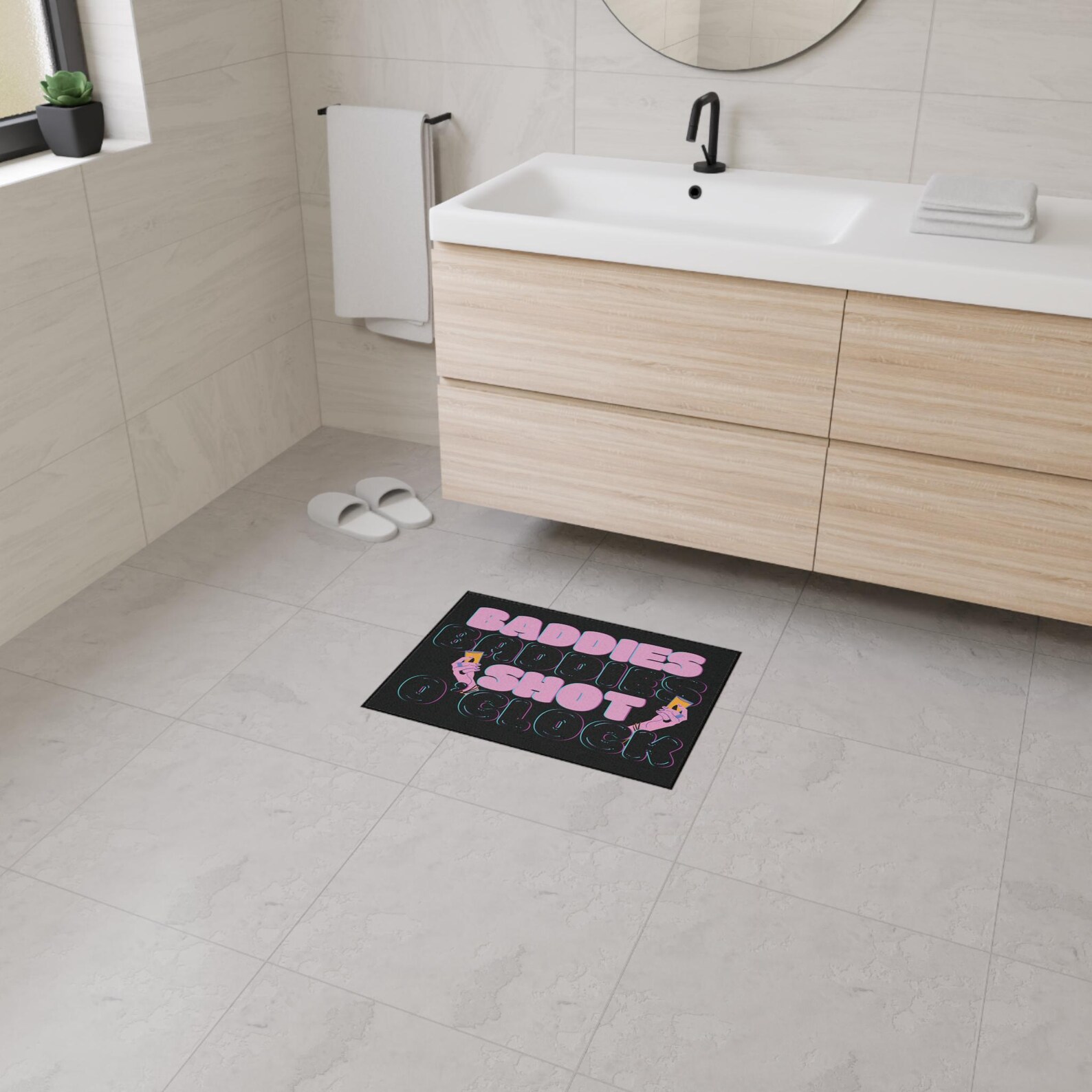 Heavy Duty Floor Mat Baddies Baddies Shot Oclock - Etsy