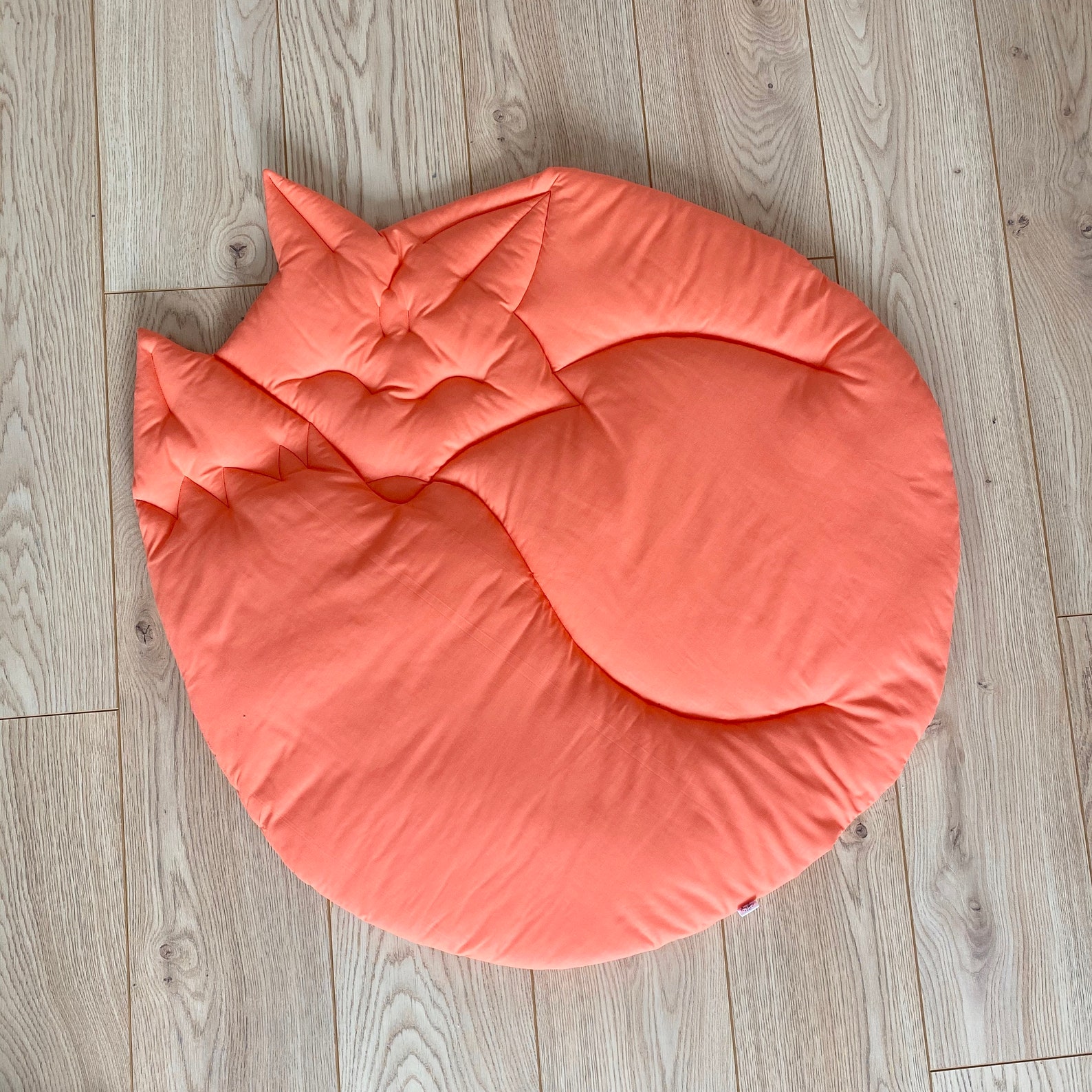 Fox Play Mat From Natural Cotton, Rug for Nursery, Forest Nursery Decor ...