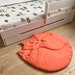 Fox Play Mat From Natural Cotton, Rug for Nursery, Forest Nursery Decor ...