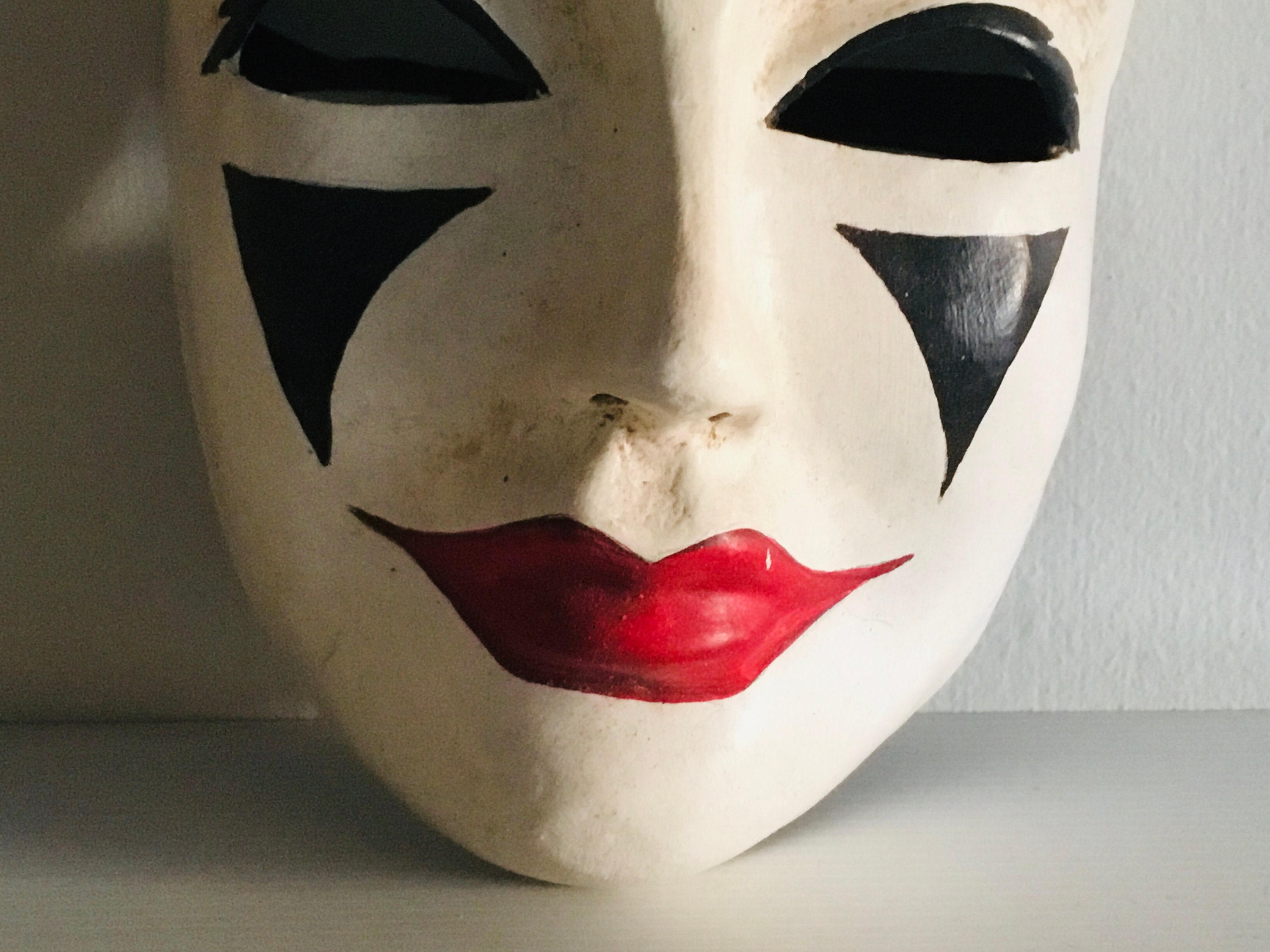 Venice Volto mask in papier-mâché | Etsy