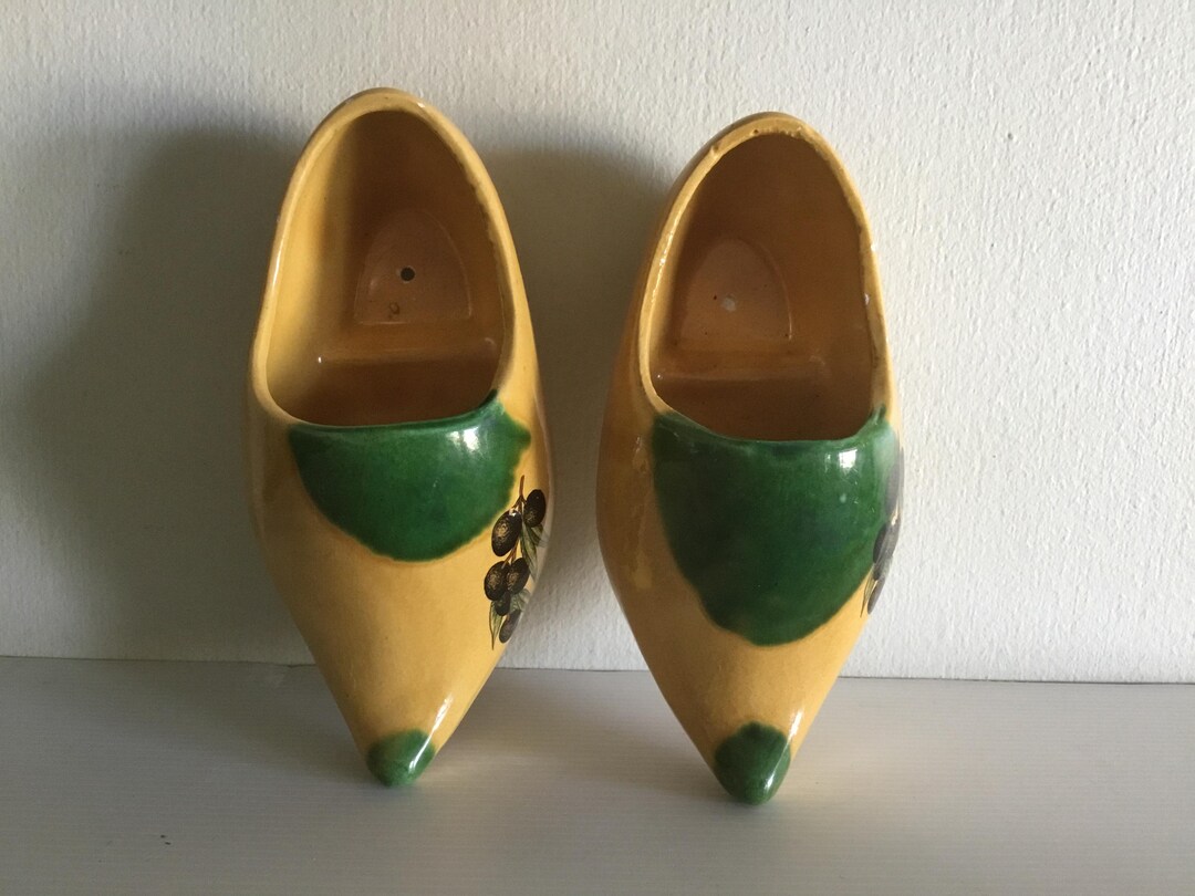 Small Ceramic Clogs With Provençal Pattern - Etsy