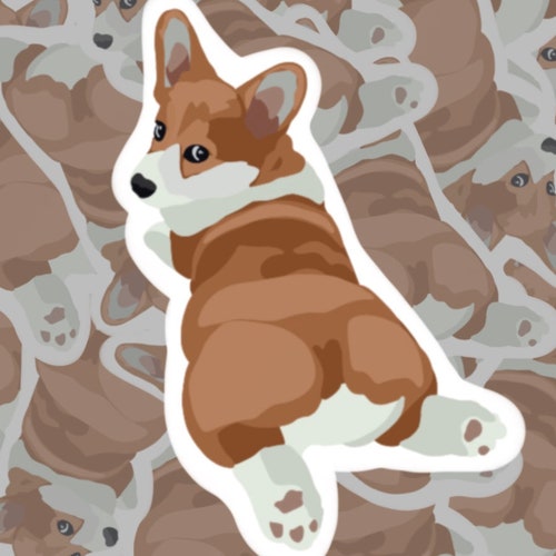 MIXED CORGIS Corgi Things Sticker Sheet Mini Vinyl - Etsy
