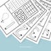 Number Activity Book, Preschool Kindergarden Grade One Printable PDF - Etsy