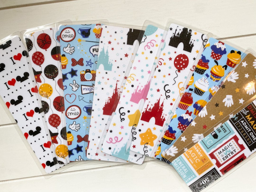Disney Inspired Bookmarks - Etsy