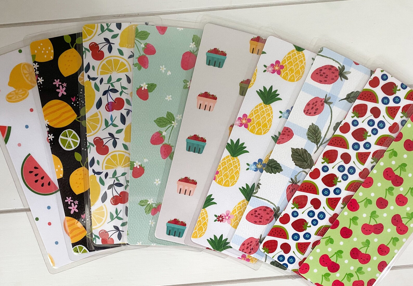 Fruit Bookmarks 2 - Etsy UK
