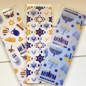Hanukkah Bookmarks - Etsy
