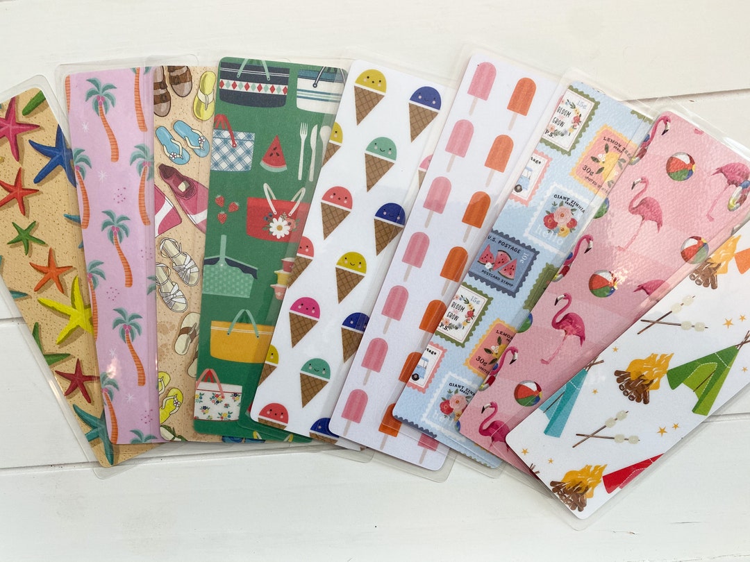 Summer Bookmarks 3 - Etsy