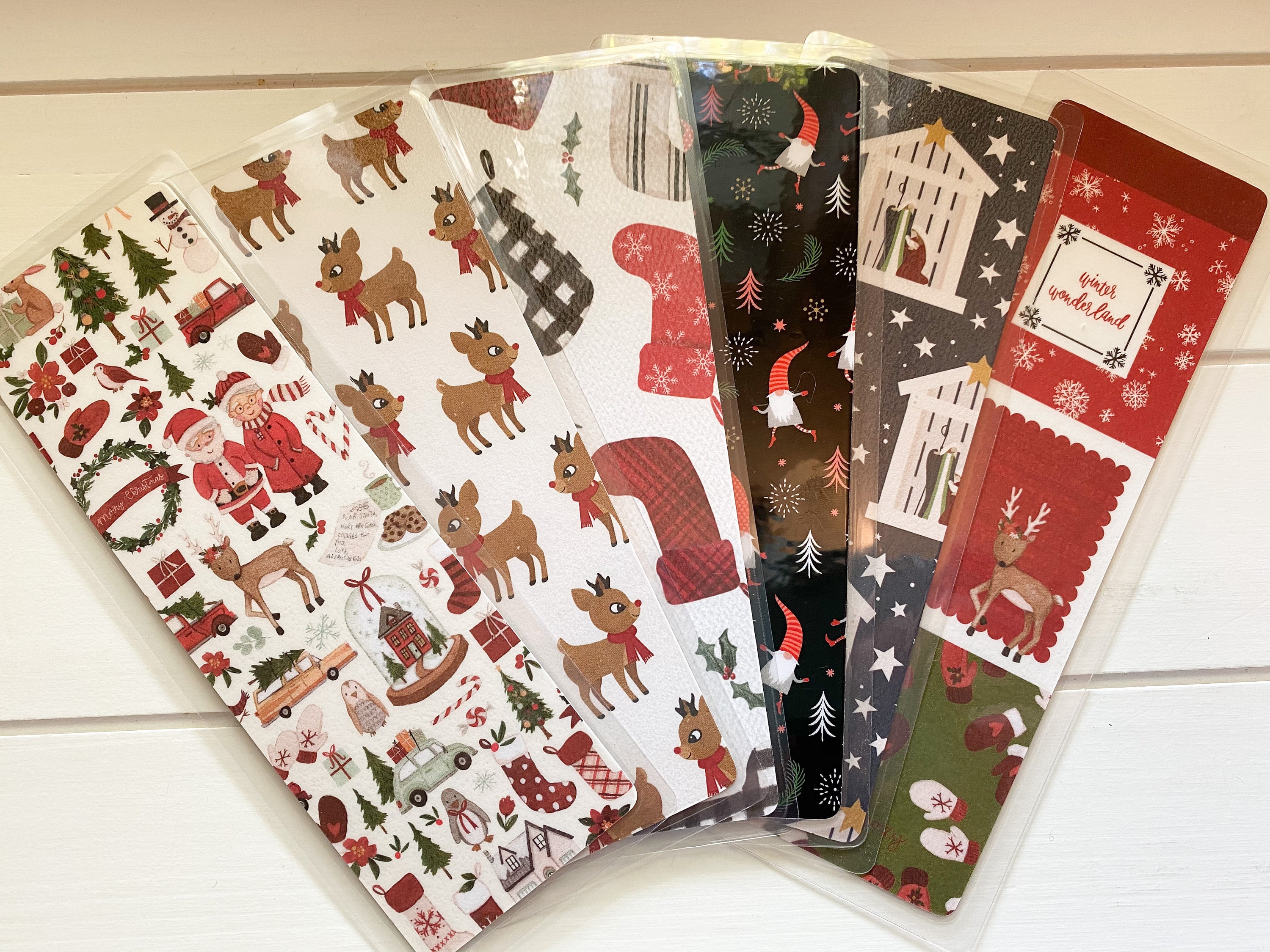 Christmas Bookmarks 2 | Etsy