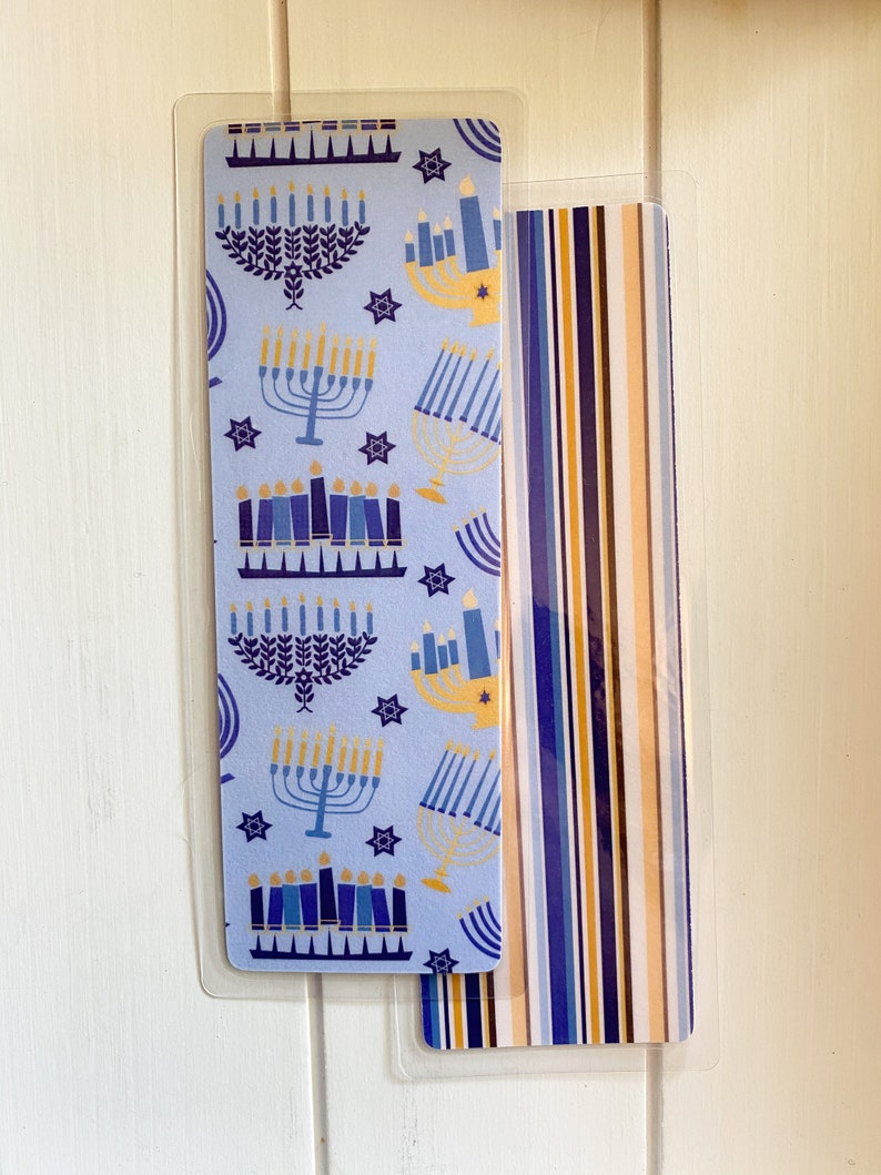 Hanukkah Bookmarks - Etsy