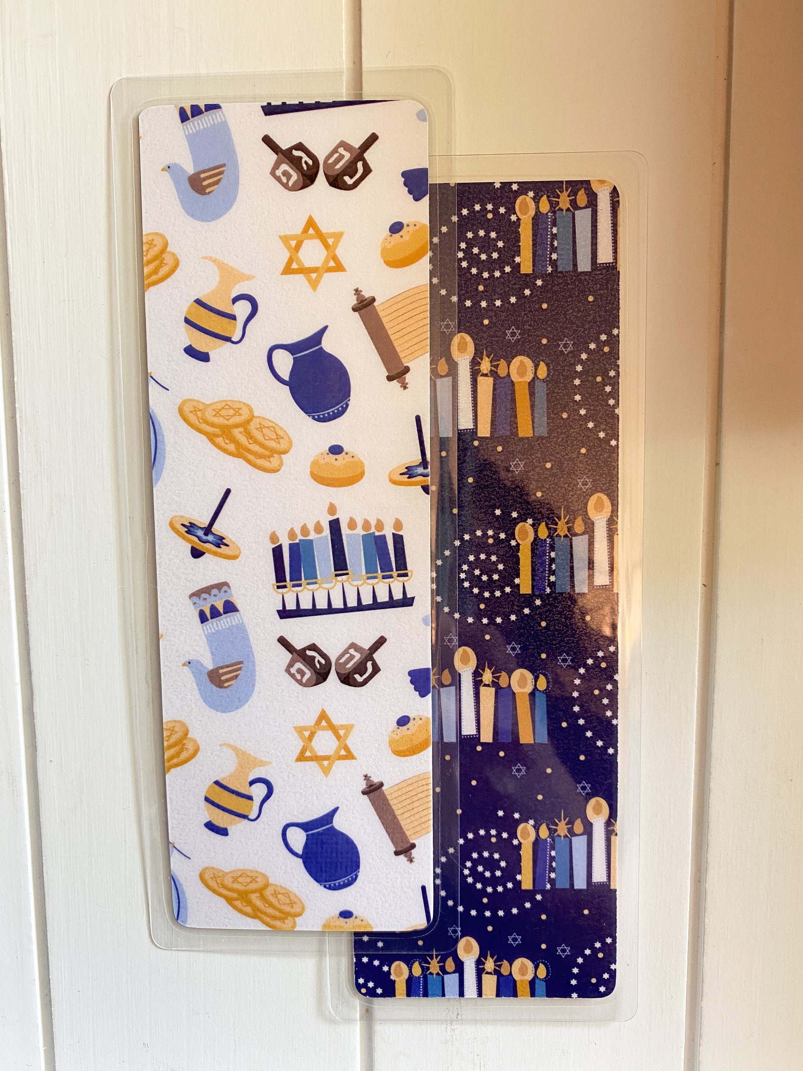 Hanukkah Bookmarks - Etsy