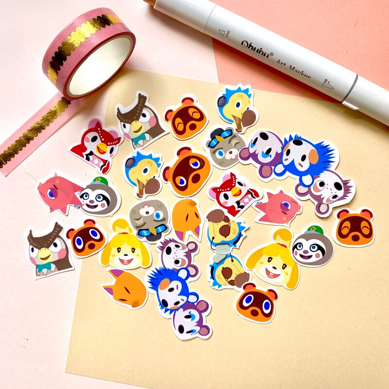 Isabelle Sticker - Etsy