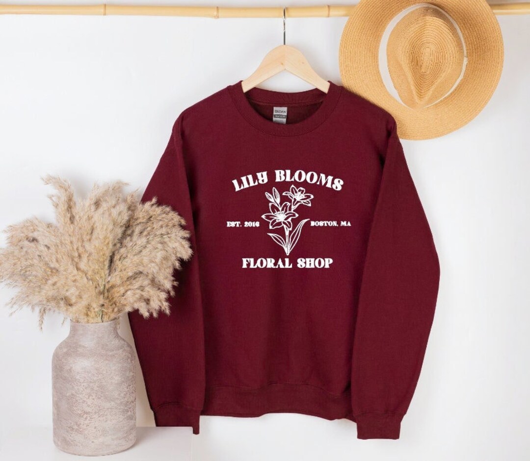 Lily Blooms Floral Shop Crewneck Sweater It Ends With Us by Colleen ...