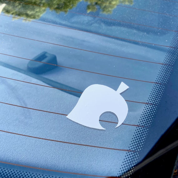 Animal Crossing Leaf Car/laptop Decal | Etsy
