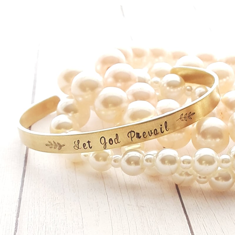 Prevail God Quote - Etsy