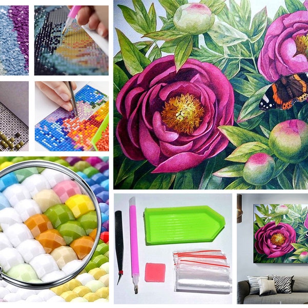 Diamond Art Kits for Adults - Etsy